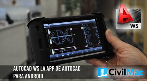 AutoCAD WS la app de AutoCAD para Android